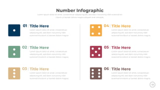 Number Infographic Google Slide Design Template | PPTX