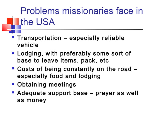 Why Missions? | PPT