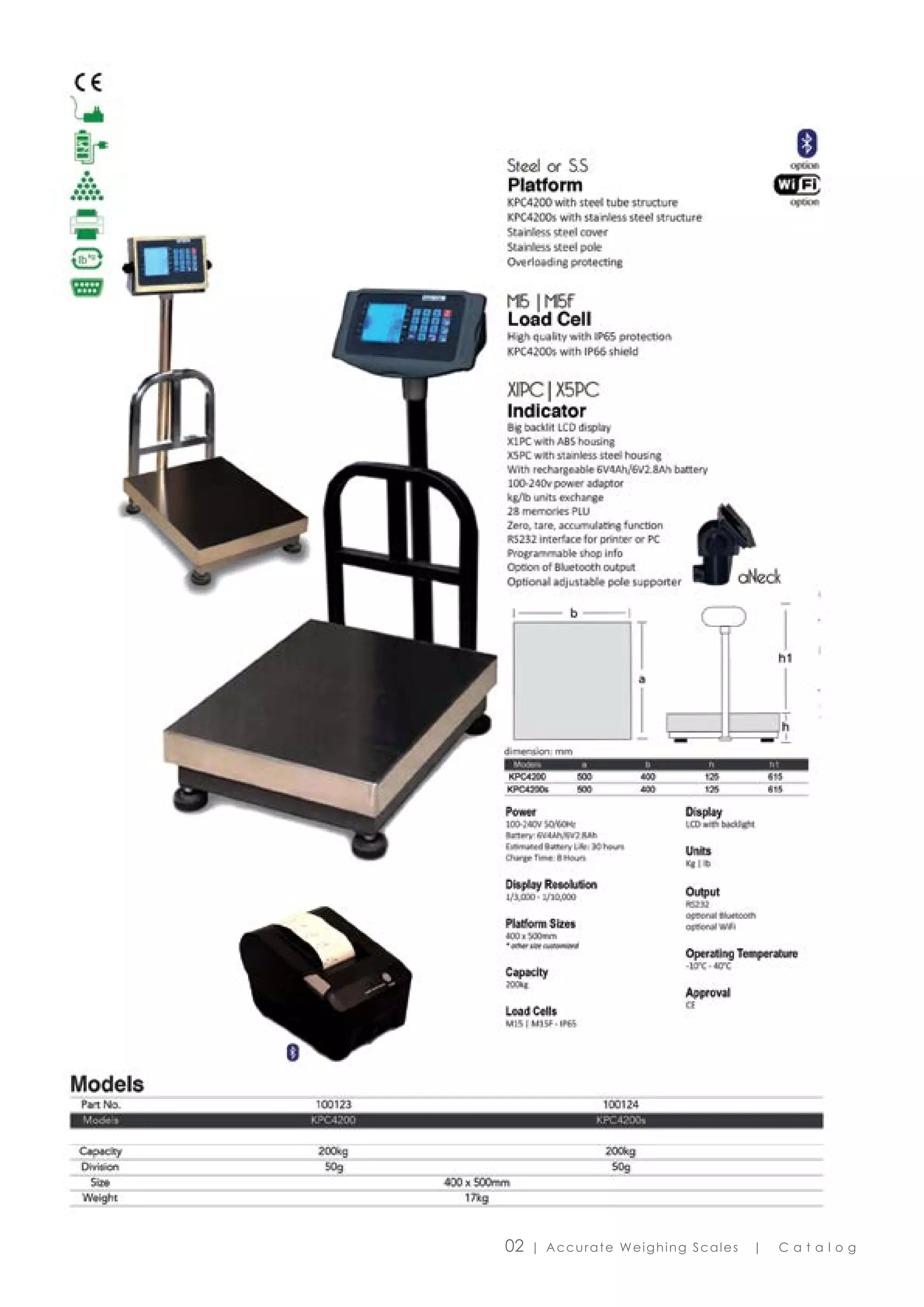 001 platform weighing scales by Accurate Weighing Scales, in Kampala ...