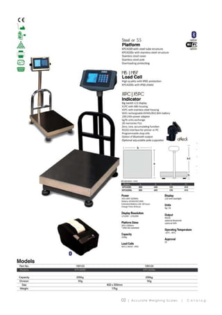 001 platform weighing scales by Accurate Weighing Scales, in Kampala Uganda | PDF