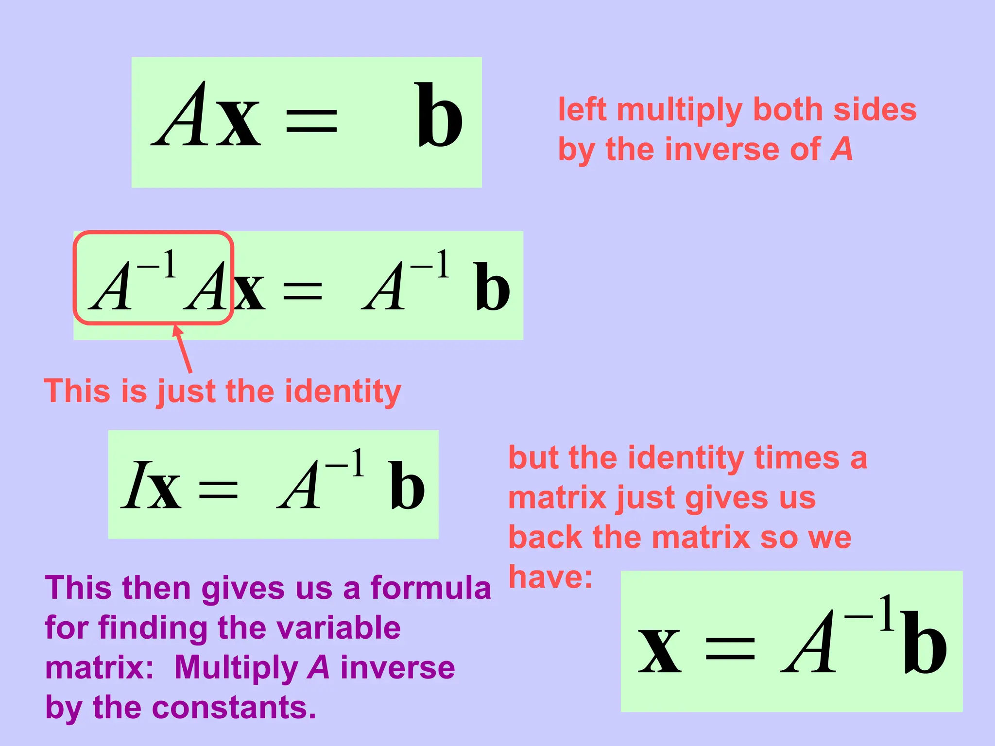 001 ppt Matrix Algebra Analysis and uses.ppt