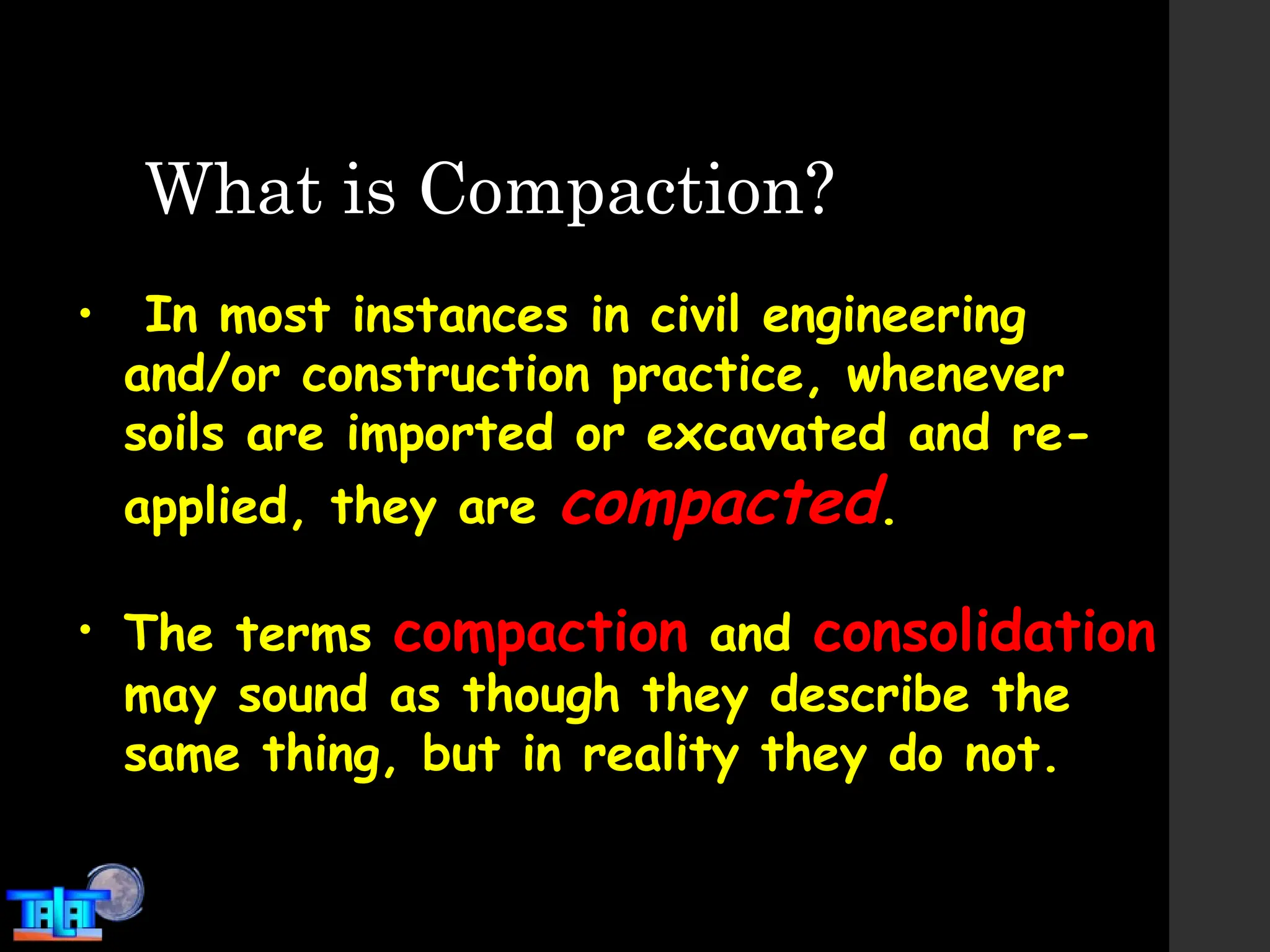 Soil Compaction theory geotechnical Engg | PPT