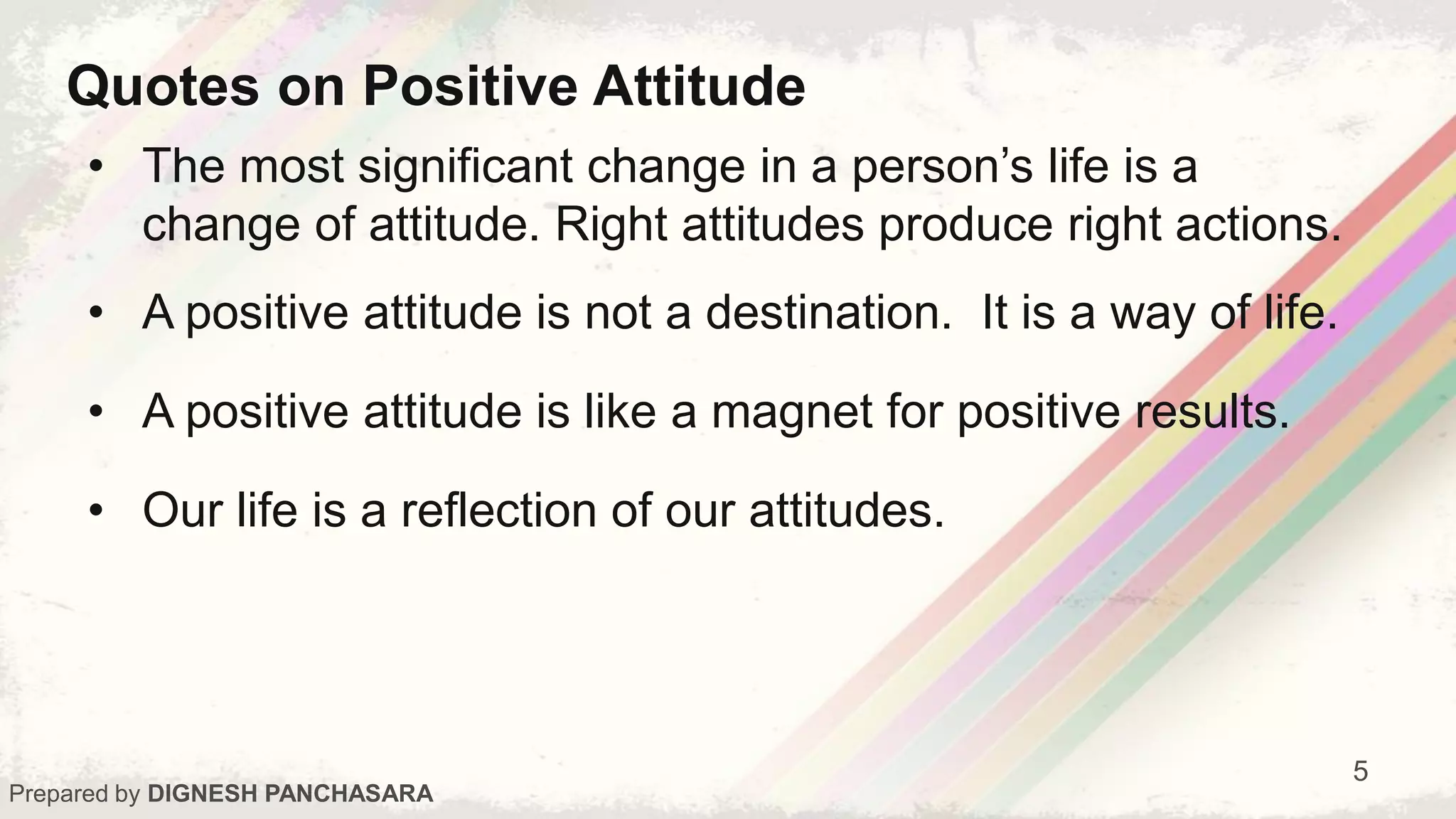 Attitude - your mirror of life | PDF