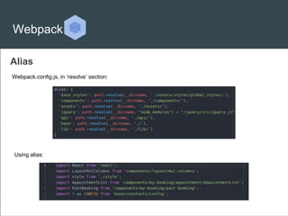 002. Working with Webpack | PPT