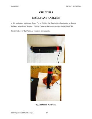 Smart Pen: Future of Handheld Gadget | PDF