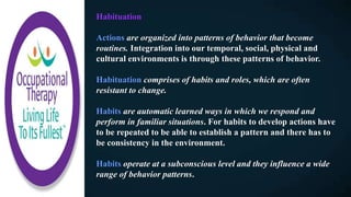 Model of Human Occupation | PPTX