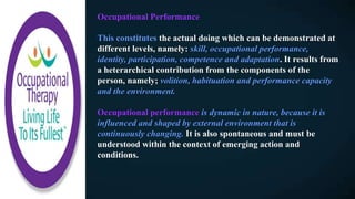 Model of Human Occupation | PPTX