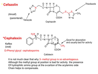 002. Cephalosporins for students 2023 Prof. P. Ravisankar.pdf