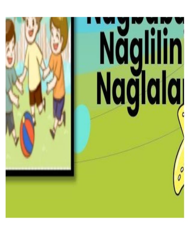 activities tarpapel format filipino subject | PDF