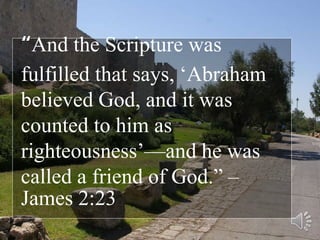 Abraham: Friend of God | PPTX
