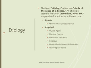 Basic terminologies in pathology | PPTX