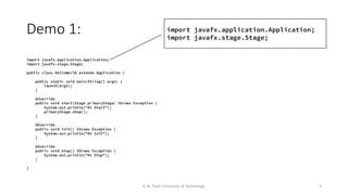 002- JavaFX Tutorial - Getting Started | PDF