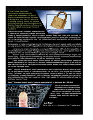 karsof systems integrated network security system | PDF | Information and Network Security ...