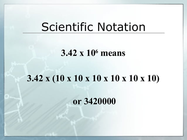 Scientific Notation | PPT