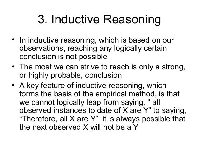 Types Of Inductive Reasoning