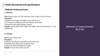 002-Types of Tender Documents and Specifications.pdf