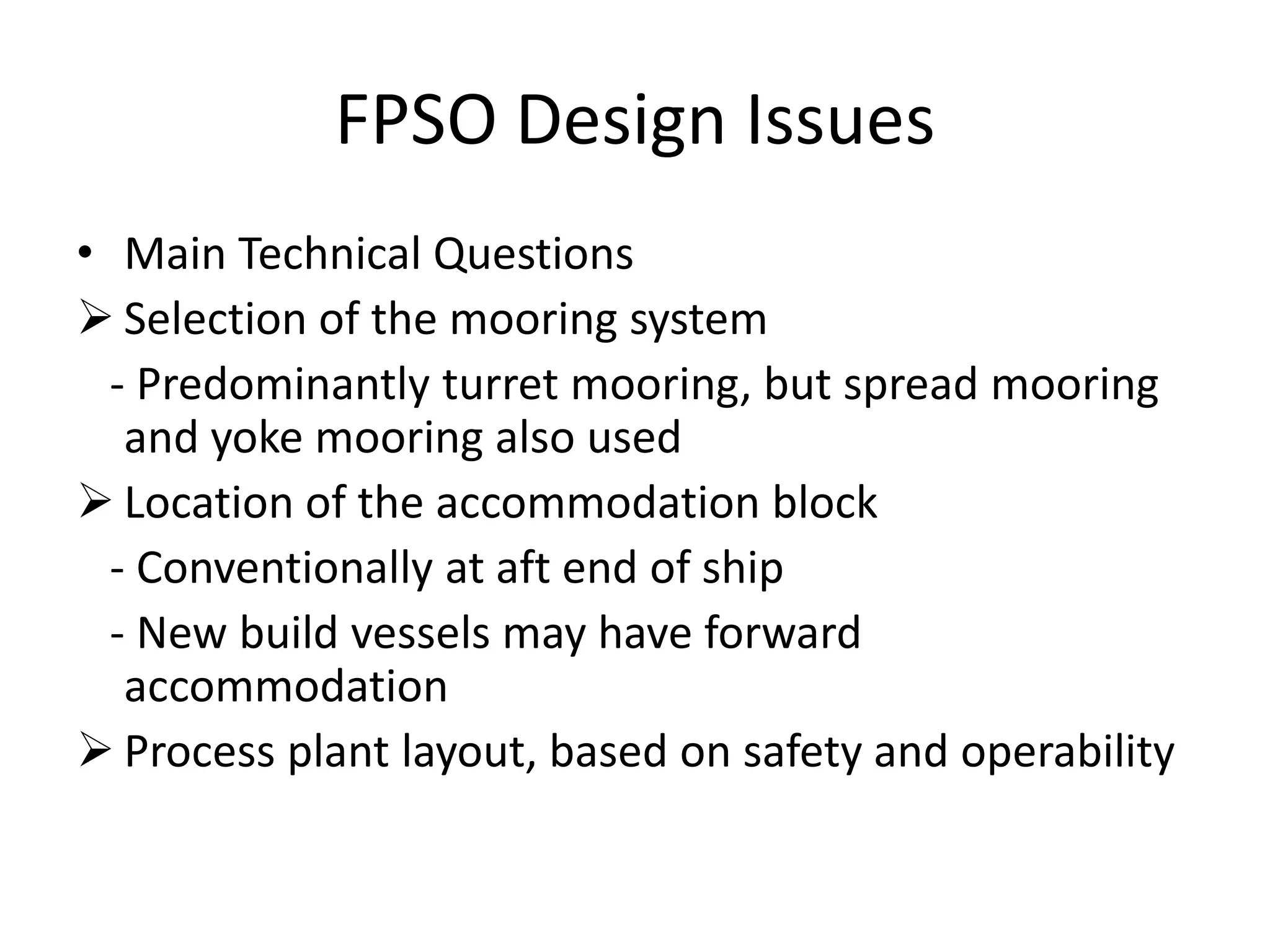 0020 introduction to fpso design | PDF