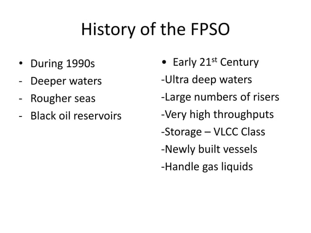 0020 introduction to fpso design | PDF