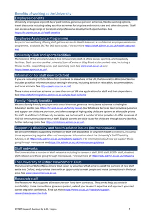 Research Assistant Jobs Opportunities University of Oxford Apply Online ...