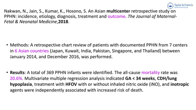 Seminar on PPHN | PPTX