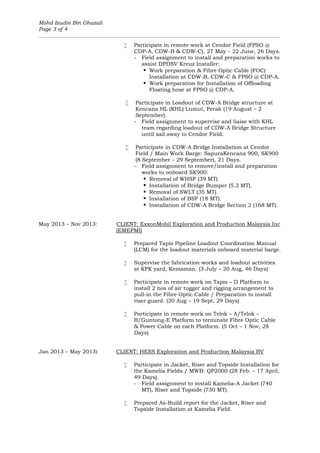 MIG CV (Mar 2016) | PDF