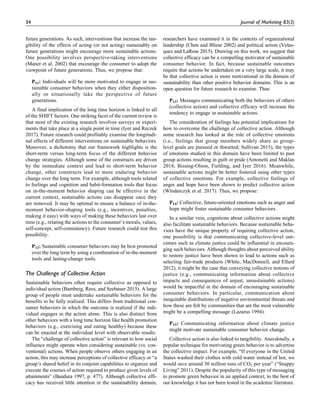 How To Shift Consumer Behaviors to be more sustainable; a literature ...