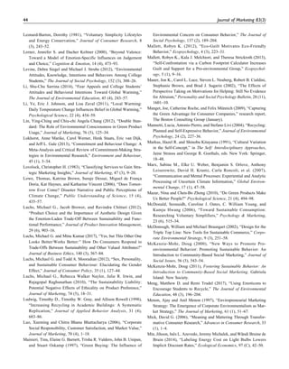 How To Shift Consumer Behaviors to be more sustainable; a literature review and guide framework ...