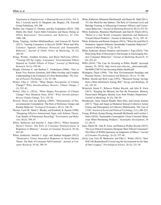 How To Shift Consumer Behaviors to be more sustainable; a literature ...