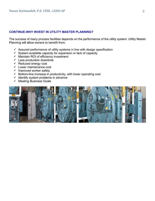 Utility Master Planning- National Engineers | PDF