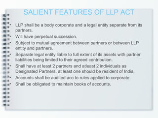 Limited Liability Partnerships - An Introduction | PPT