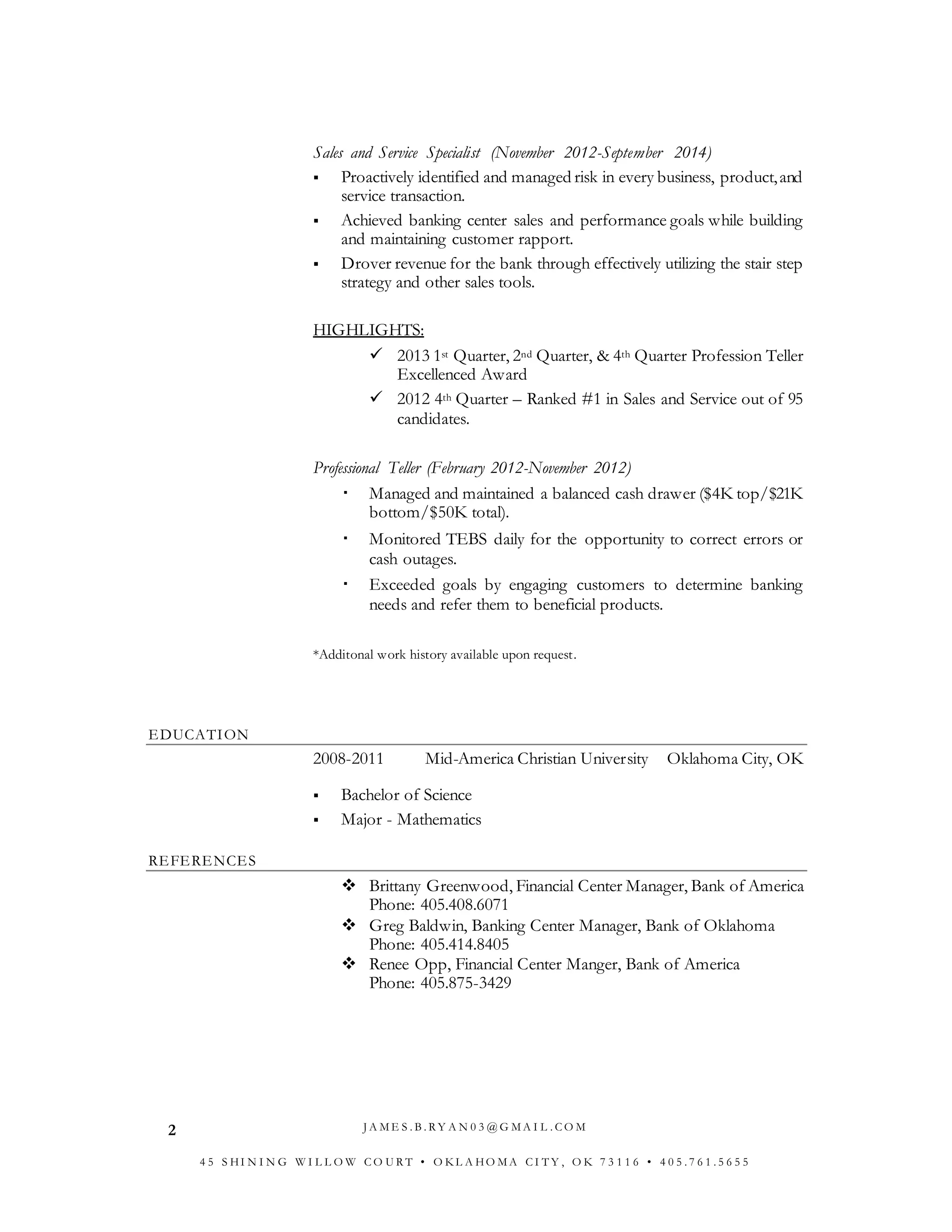 New Resume | DOCX