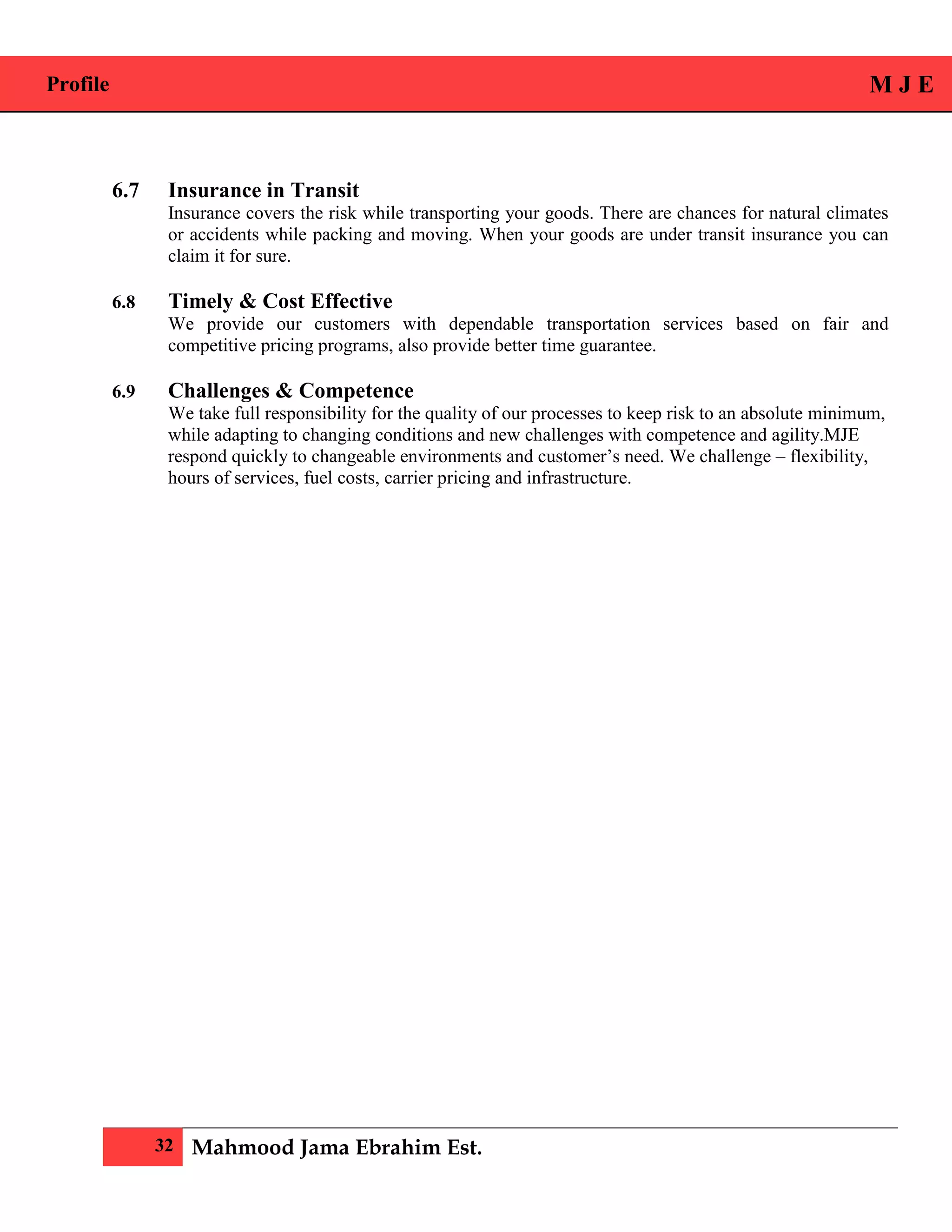 MJE Profile | PDF