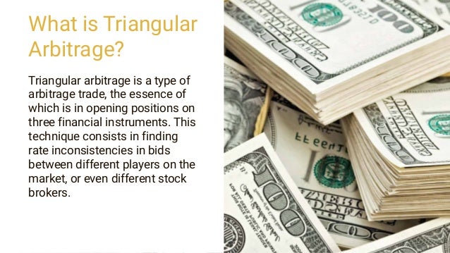 Triangular Arbitrage: what is it?