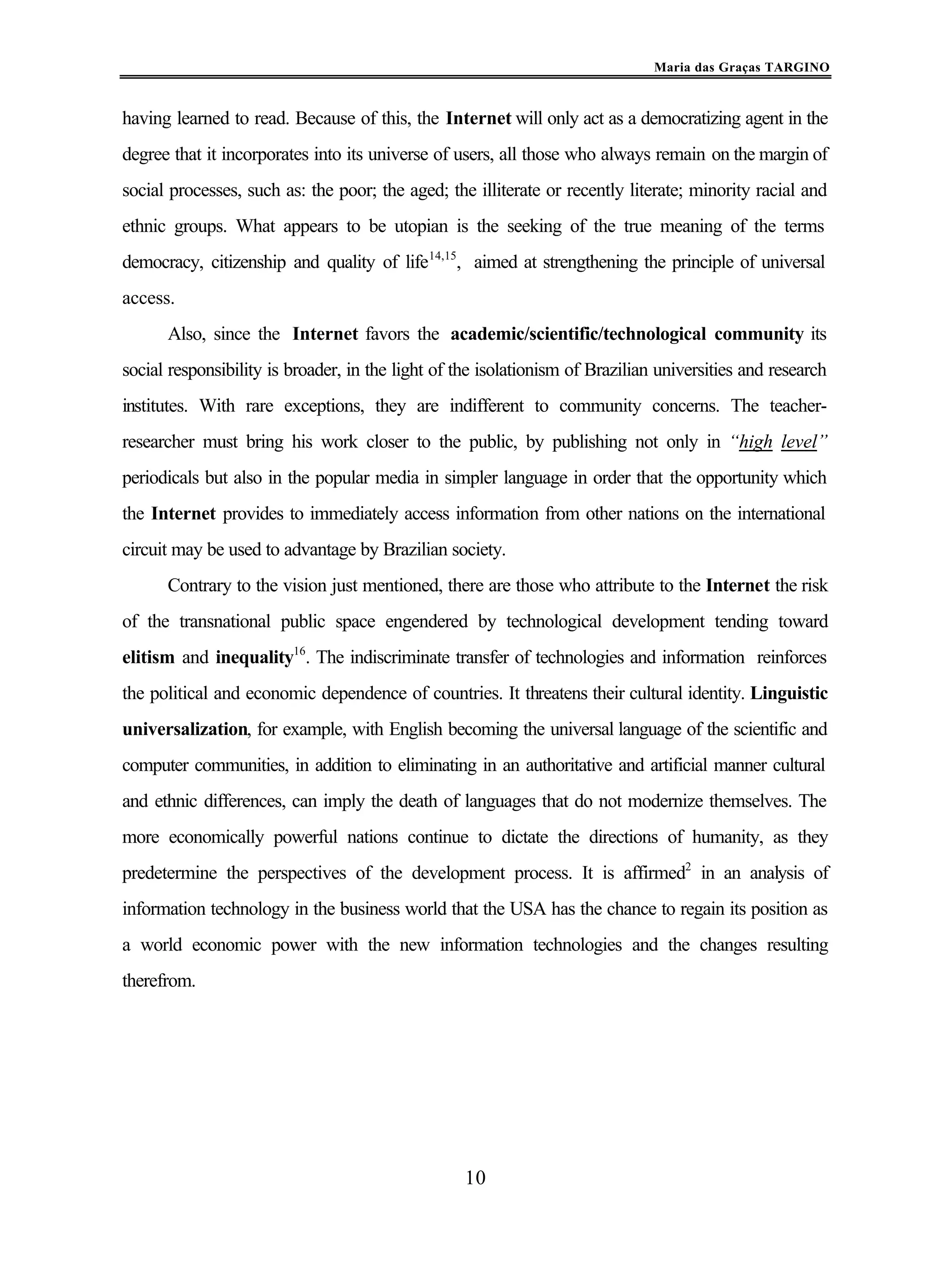 00267 the internet and society | PDF