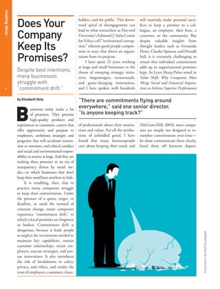 Does Your Company Keep Its Promises | PDF