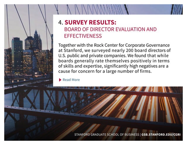 BUILDING A BETTER BOARDROOM FIVE EXAMPLES OF HOW TRANSPARENCY, DATA ...