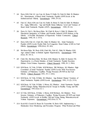 Ken Davis CV 1-25-16 | DOCX | Healthcare Industry | Industries