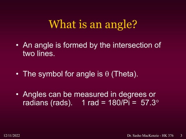 002 Angular Kinematics.ppt | Physics | Science