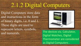 Classification of Computers | PPSX