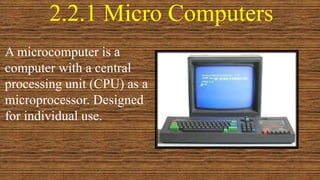 Classification of Computers | PPSX