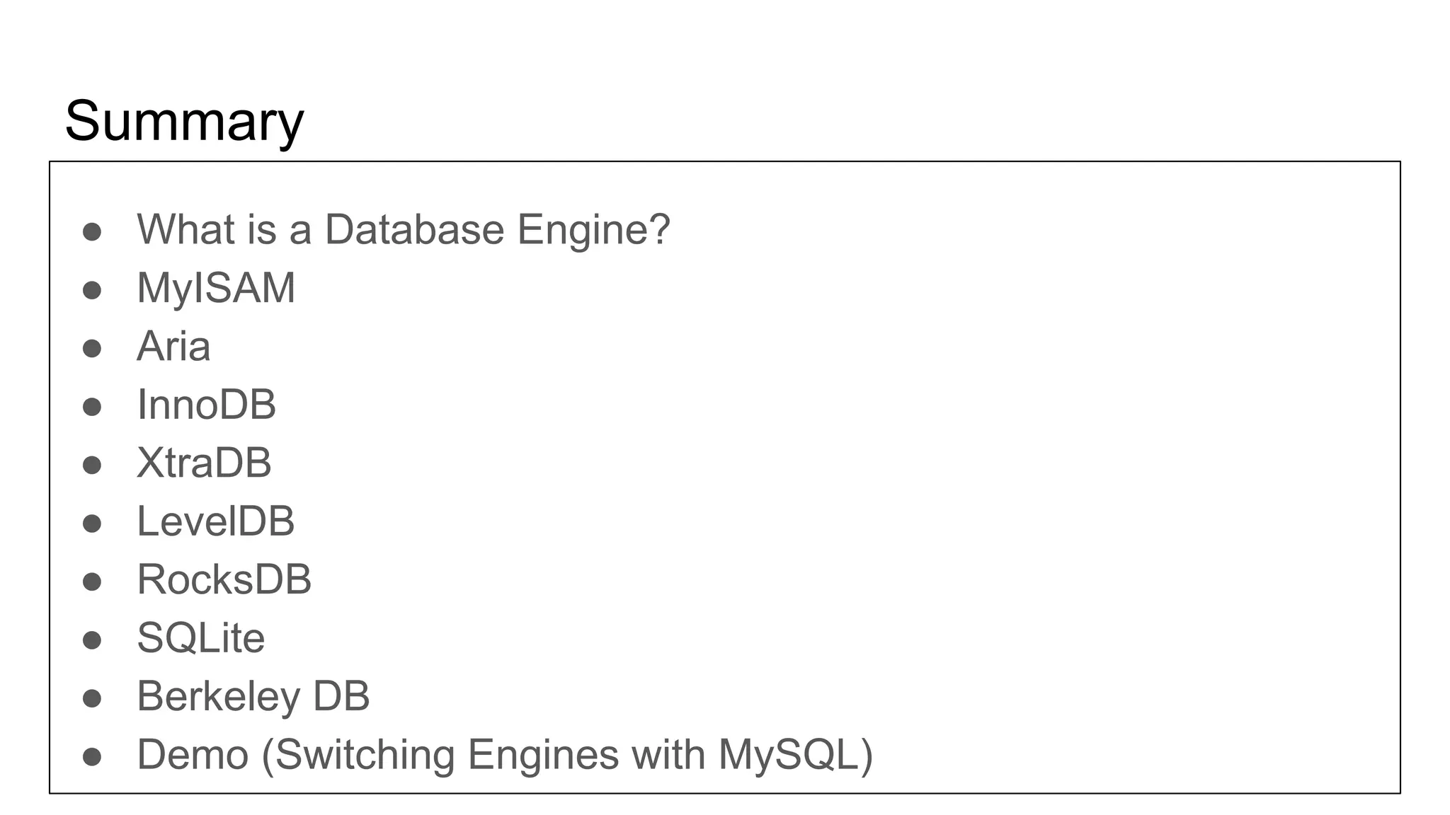 002 Database-Engines.pptx | Databases | Computer Software and Applications