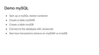 002 Database-Engines.pptx | Databases | Computer Software and Applications