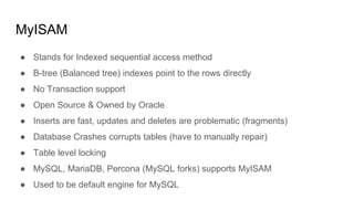 002 Database-Engines.pptx | Databases | Computer Software and Applications
