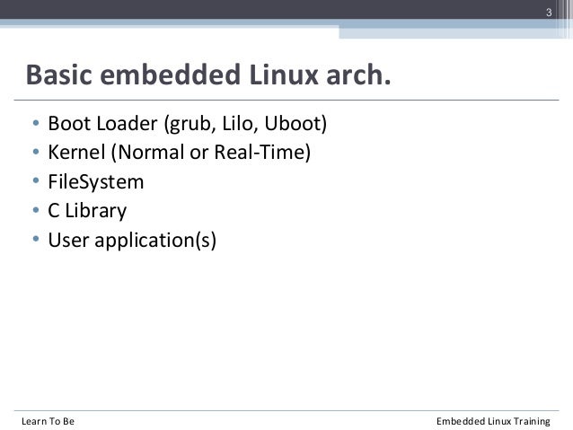 Building Embedded Linux