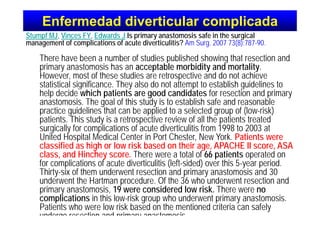 002 enfermedad diverticular colon | PDF