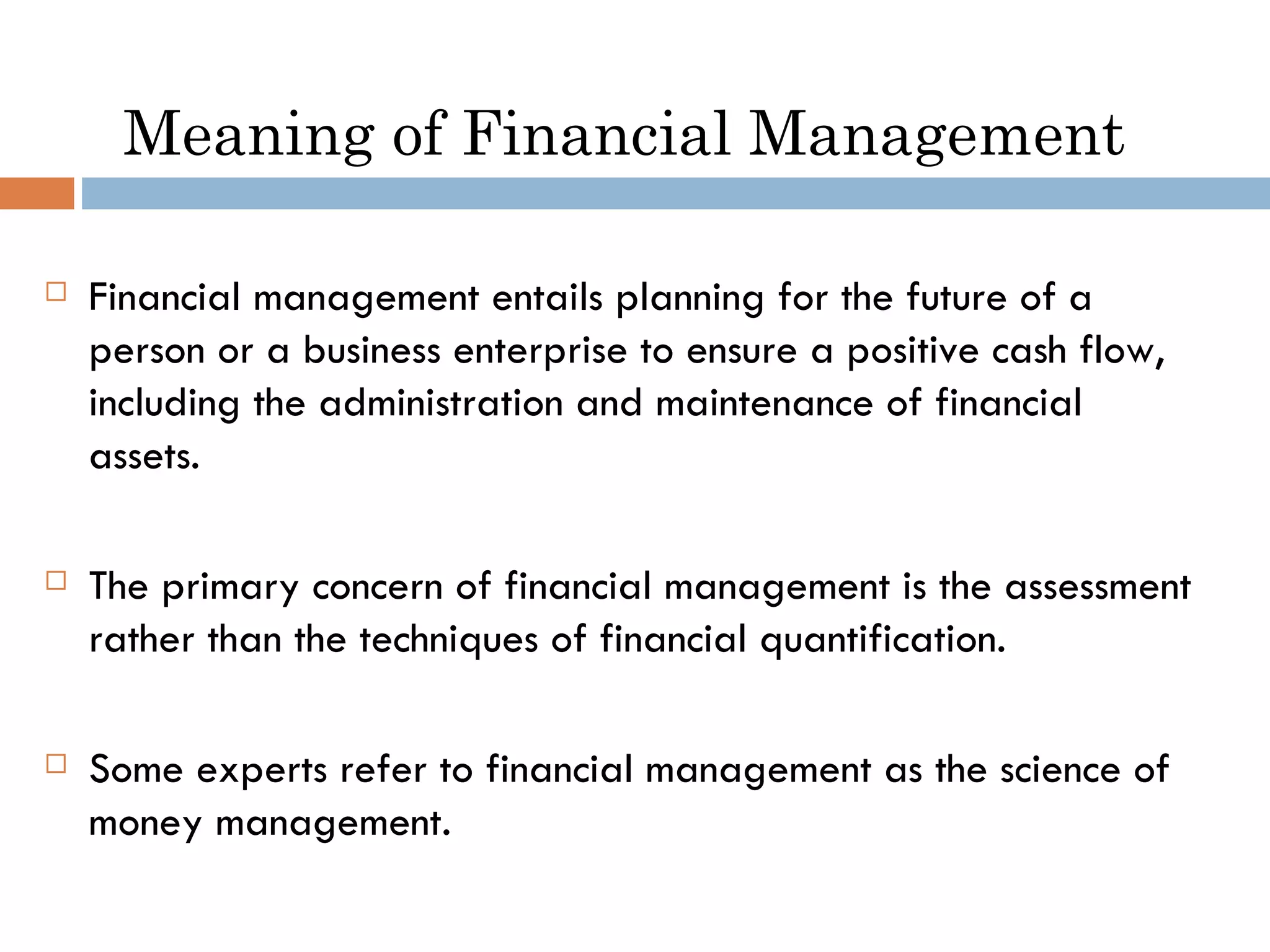 Financial Management | PPT