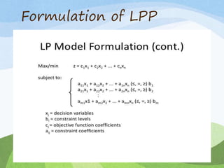 Introduction to Operations Research | PPTX