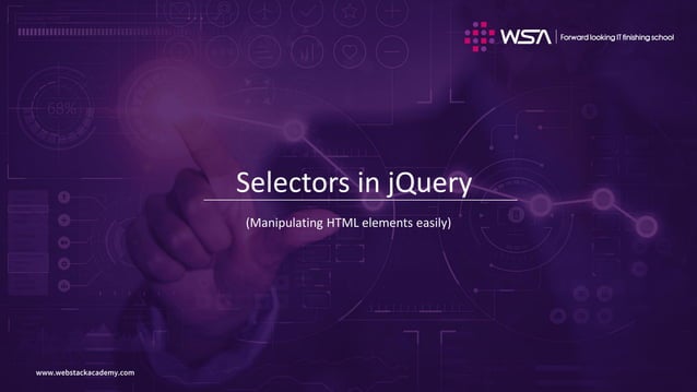 jQuery -Chapter 2 - Selectors and Events | PDF