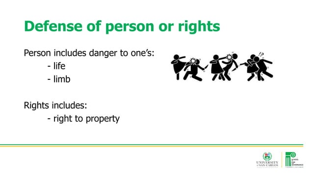 1 Justifying Circumstances Criminal law 1 | PPTX