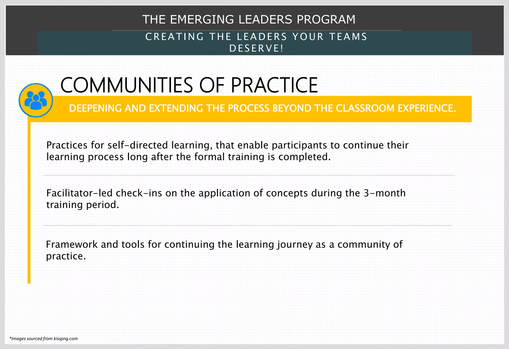 The Emerging Leaders Program | PPTX | Education
